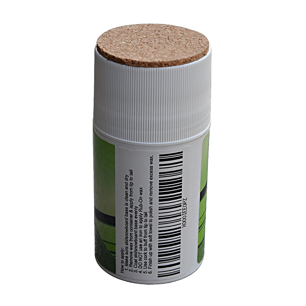 ZUMWax Ski/Snowboard/Nordic/Cross-Country Racing Wax Bundle - Universal Natural Iron ON & RUB ON Waxes