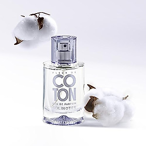 SOLINOTES Cotton Flower Perfume for Women - Eau De Parfum | Delicate Floral and Soothing Scent - Made in France - Vegan - 1.7 fl.oz