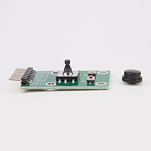 KOOBOOK 5Pcs 5-Channel Five Direction Navigation Button Module 5D Rocker Joystick Independent Keyboard for Arduino MCU