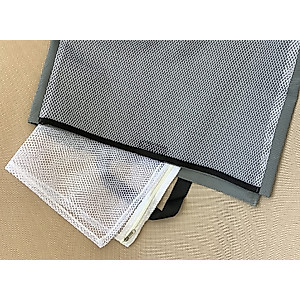 Shark Vacuum Accessory Storage Bag, 16 x 18 inch (40 x 46 cm), Gray