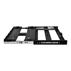 Explorer Bear Overland Fridge Horizontal Slide Mount for EX40B EX50B & UR35W UR45W Portable Refrigerator, Freezer Slide (Horizontal Slide for EX40B EX50B UR35W UR45W)