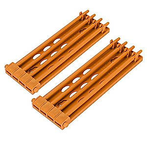 2Pcs Pigeons Foot Ring Holder, Plastic Pigeon Leg Ring Holder Bands Rack Frame for Parrots Racing Pigeon Carrier Pigeon