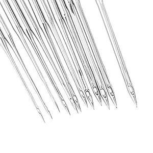 10Pcs DB*1 Industrial Sewing Machine Needles for JUKI DDL-555 Singer Brother,Size:22/140