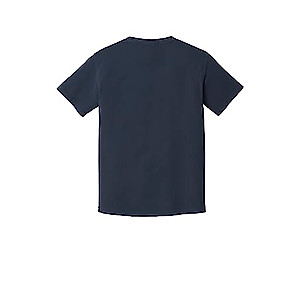 Comfort Colors Men's Adult Short Sleeve Tee, Style 1717 (Large, Midnight), Navy