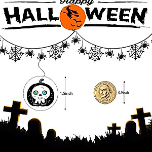 500 PCS Halloween Stickers 2023 New Pumpkin Stickers Ghost Skull Witche Cat Stickers Foam Aesthetic Stickers Water Bottle Stickers Party Decorations Happy Halloween Label Stickers for Kids