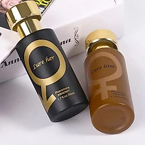 HAGUAN Pheromone Cologne for Men, VenomLove for Men Pheromone Based Perfume, Pheromone Perfume Spray for Women to Attract Men, Golden Lure Pheromone Perfume, Venomlove Cologne (Male)