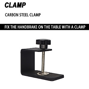 Nejoney USB Handbrake, PC Windows Gaming Peripherals for SIM Racing Games G25/G27/G29/T150/T300/T500 with Clamp (BLUE)