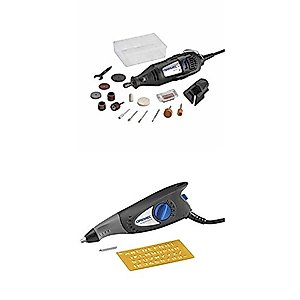 Dremel 200-Series Two-Speed Rotary Tool Kit with Engraver Bundle
