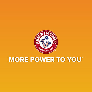 Arm & Hammer Dog Poop Bag Dispenser With 30 Count Dog Poop Bags With Activated Baking Soda, 9 x 14 Inches, Black