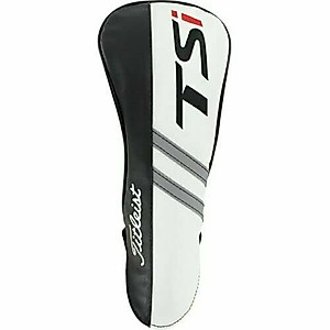 New Titleist Golf TSi Driver Headcover Leather Cover - Black White Red