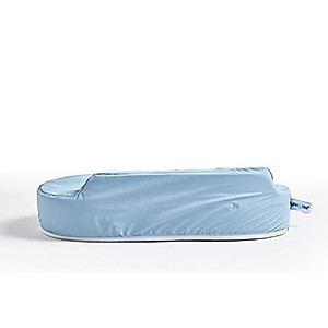 My Brest Friend Professional Nursing Pillow | Ergonomic Breastfeeding Pillows | Ideal for Lactation Consultants, NICUs & More | Breastfeeding Essentials | Handy Side Pocket & Easily Wipes Clean, Blue