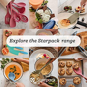 Starpack 'Freeze the Day' Ice Cream Storage Containers for Freezer (2 Pcs) - 1 Quart Ice Cream Containers for Homemade Ice Cream - Reusable Ice Cream Containers with Lids - Leak-Free Lids (Silicone)