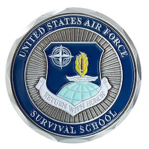 United States Air Force Survival School SERE Training Challenge Coin