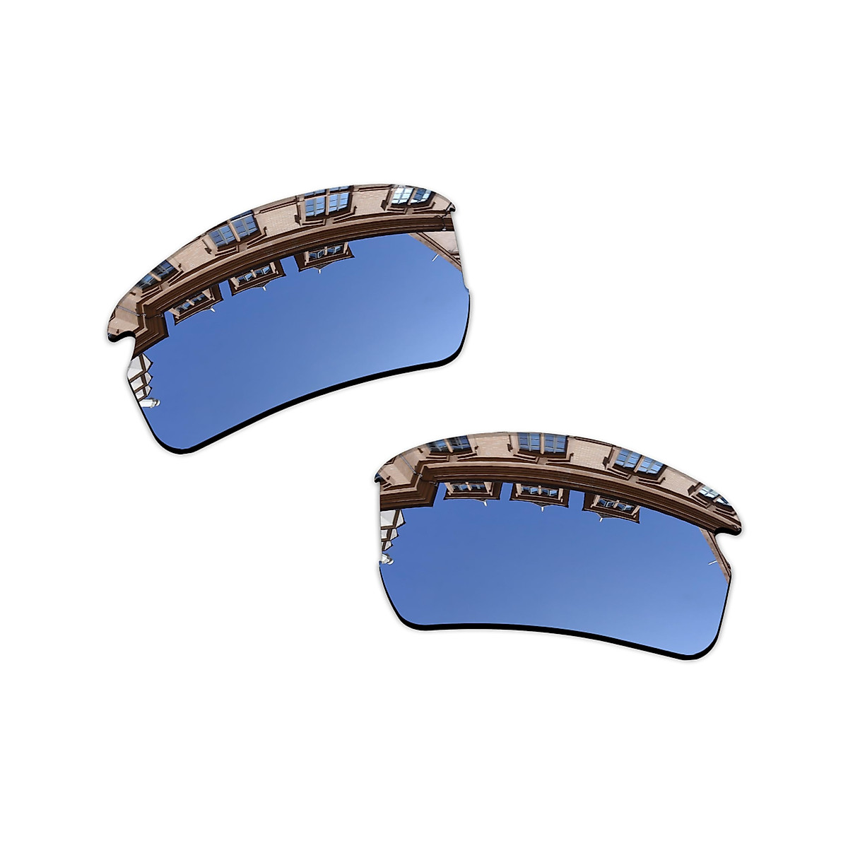 Vonxyz Lenses Replacement for Oakley Flak 2.0 OO9295 Sunglass - Chrome MirrorCoat Polarized