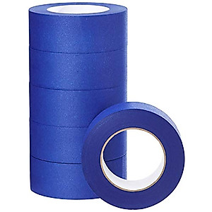 Amazon Basics Blue Painters Tape, 1.9 Inches x 180 Feet - Set of 6 Rolls