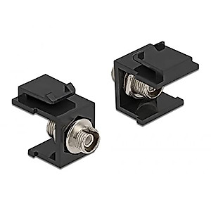 Delock Keystone Module FC Simplex Female > Socket Black