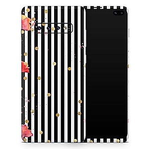 DesignSkinz Karamfila Watercolo Poppies V28 Protective Vinyl Decal Wrap Skin Cover Compatible with The Samsung Galaxy S20 (Screen Trim & Back Glass Skin)