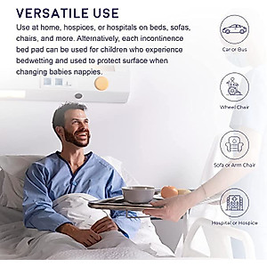 DR. DEUTSCH Dr.Deutsch 100 Pack Professional 90cm x 60cm Disposable Incontinence Bed Pads, for Babies, Adults and Elderly