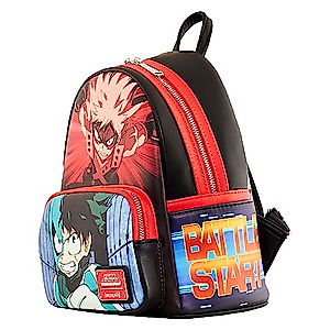 Loungefly My Hero Academia: Deku vs. Kacchan Collection Mini-Backpack, Amazon Exclusive