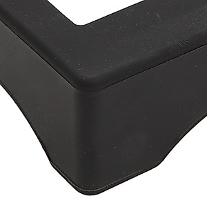 Non Slip Cup Cradle, Compact Silicone Cup Cradle Cup Holder Stable Support Anti Scratch Anti Scald for Decoration(Black)