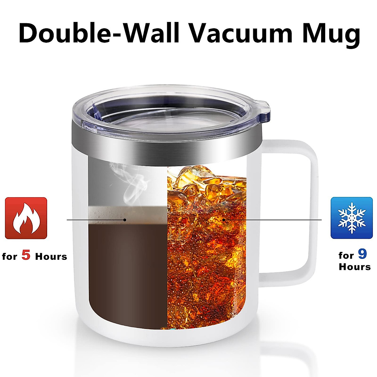 LiqCool Gifts for Daughter in Law, Daughter in Law Gifts from Mother in Law for Mothers Day Christmas, 12oz Daughter in Law Cofee Mug with Handle, Funny Gifts for Future Daugher in Law (White, 12 Oz)