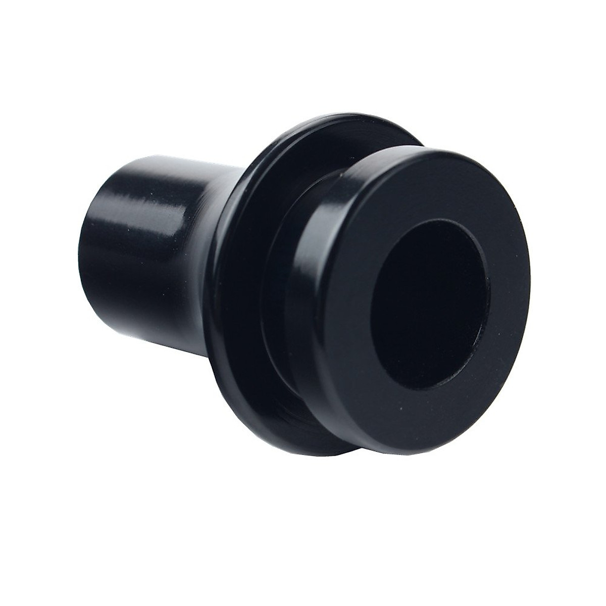 DEWHEL Shift KNOB Boot Retainer/Adapter for Manual Gear Shifter Lever 12X1.25 (Black)