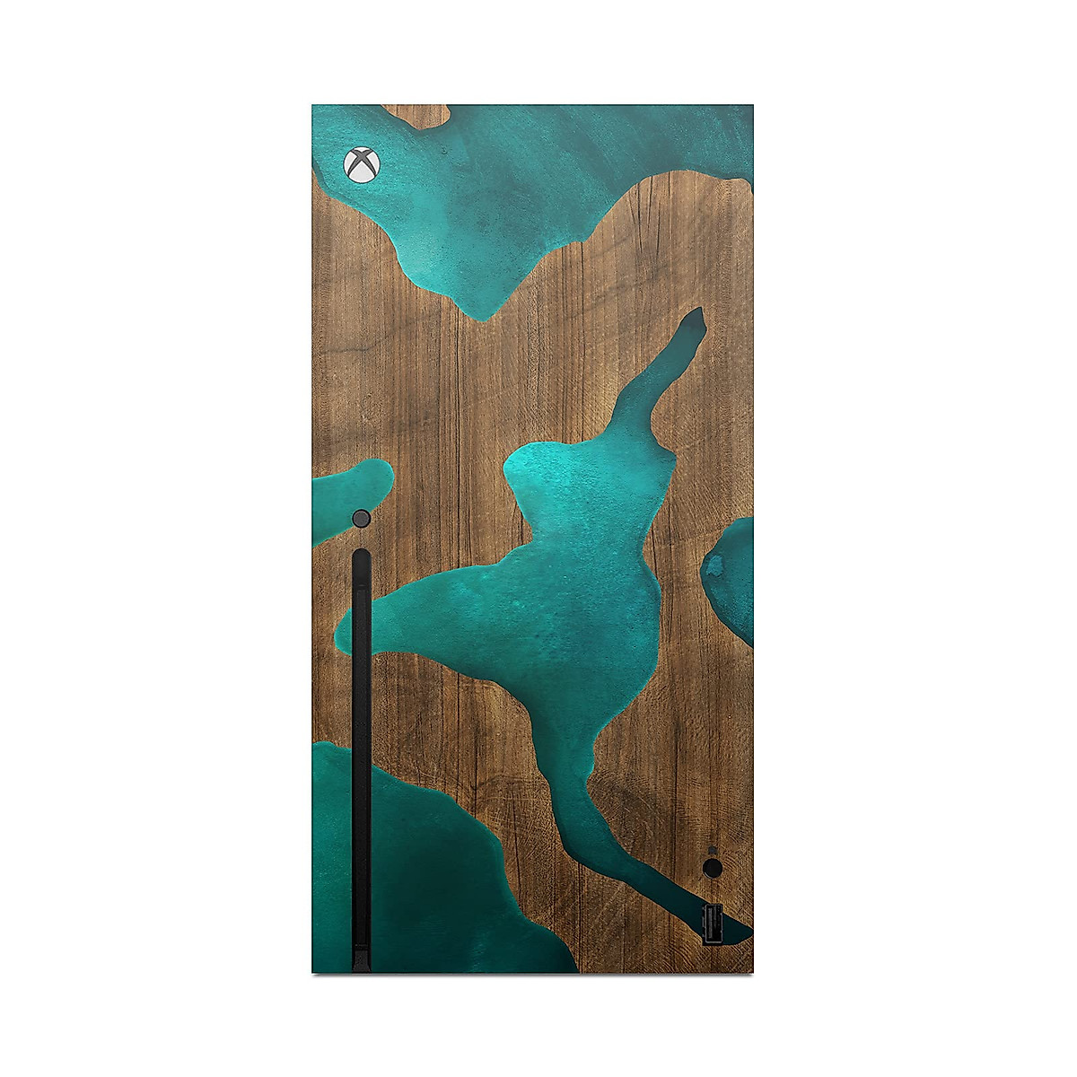 Head Case Designs Officially Licensed Alyn Spiller Aqua Art Mix Vinyl Sticker Gaming Skin Decal Cover Compatible With Xbox Series X Console and Controller Bundle