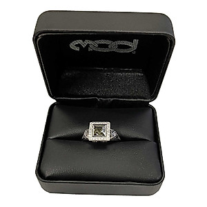 Harley-Davidson Women's Ring, Black Ice Crystal Outline Bling Ring HDR0362 (6)