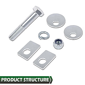 GRAND ORANGE Track Bar Drop Bracket Compatible with 2011 2012 2013 2014 2015 2016 2017 2018 2019 2020 Ford F250 F350 4WD&4WD Super Duty 2-3.5" Lift Kit w/screw