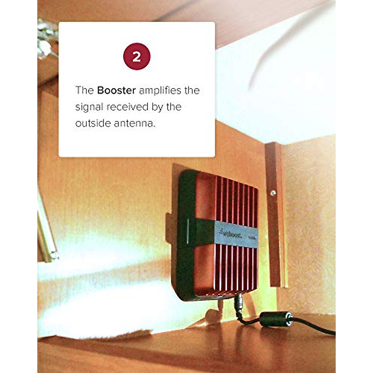 weBoost Drive Reach RV - Cell Phone Signal Booster kit | Boosts 4G LTE & 5G for All U.S. Carriers - Verizon, AT&T, T-Mobile & more | Made in the U.S. | FCC Approved (model 470354)