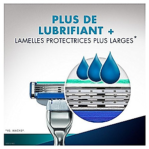 Gillette Mach3 Turbo Razor Blades for Men