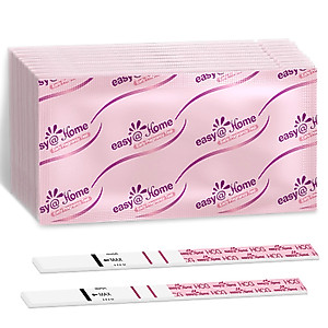 Easy@Home Pregnancy Test Strips Kit: 20-Pack HCG Test Strips, Early Detection Home Pregnancy Test