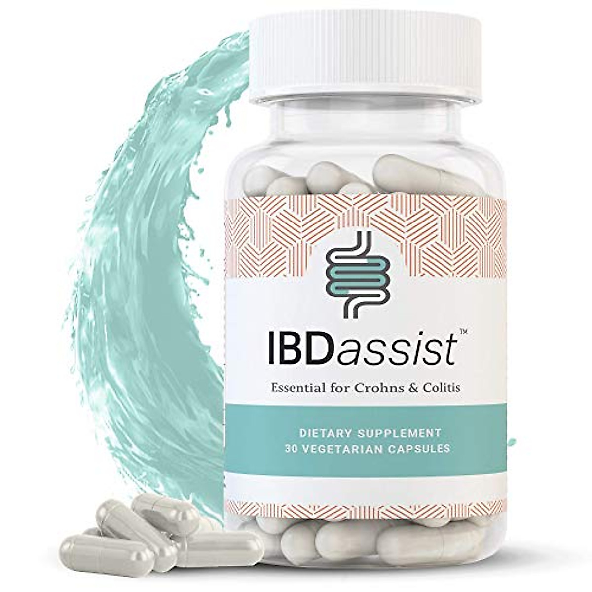 IBDassist™ - IBD Vitamins - Supports with malabsorption and GI Tract Inflammation - Crohn's and Colitis - Inflammatory Bowel