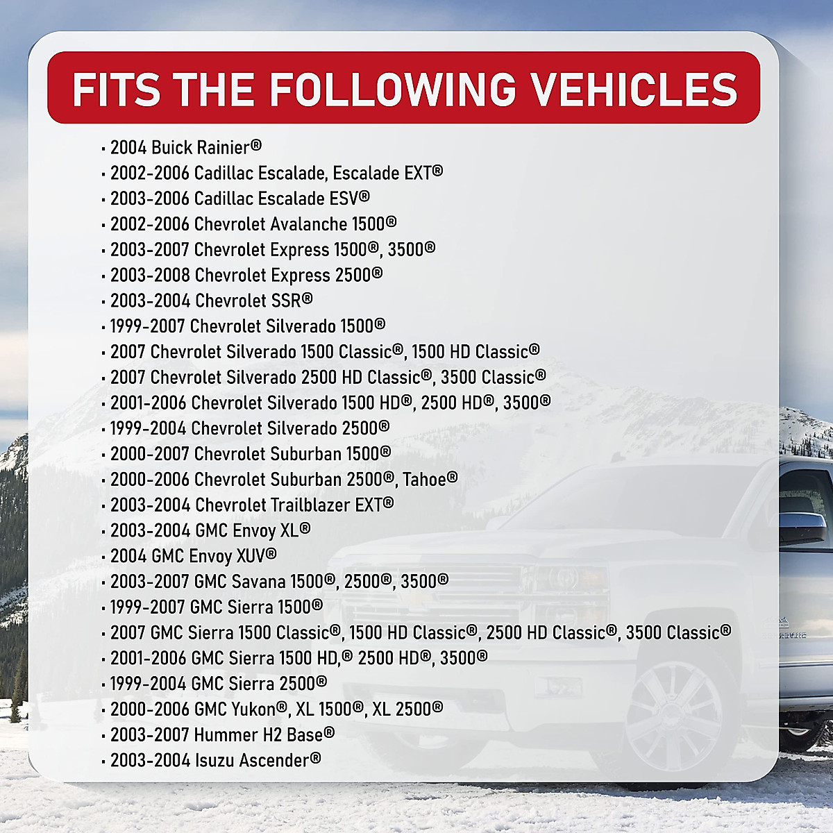 Ignition Coil Pack Set of 8 - Replaces 12563293, D585, C1251, 19005218 - Compatible with Chevrolet, GMC, Cadillac & Other GM Vehicles - V8 Silverado 1500, Tahoe, Suburban, Sierra, Yukon, XL, 2500