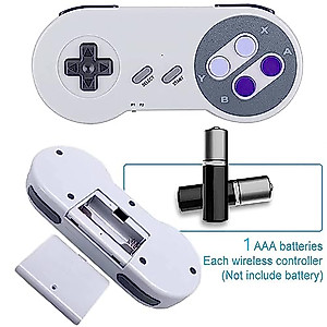 Super Classic Retro Game Console,HDMI Video Game System Built in 5000 Classic Games,Dual Game Controllers Wireless & Plug and Play.