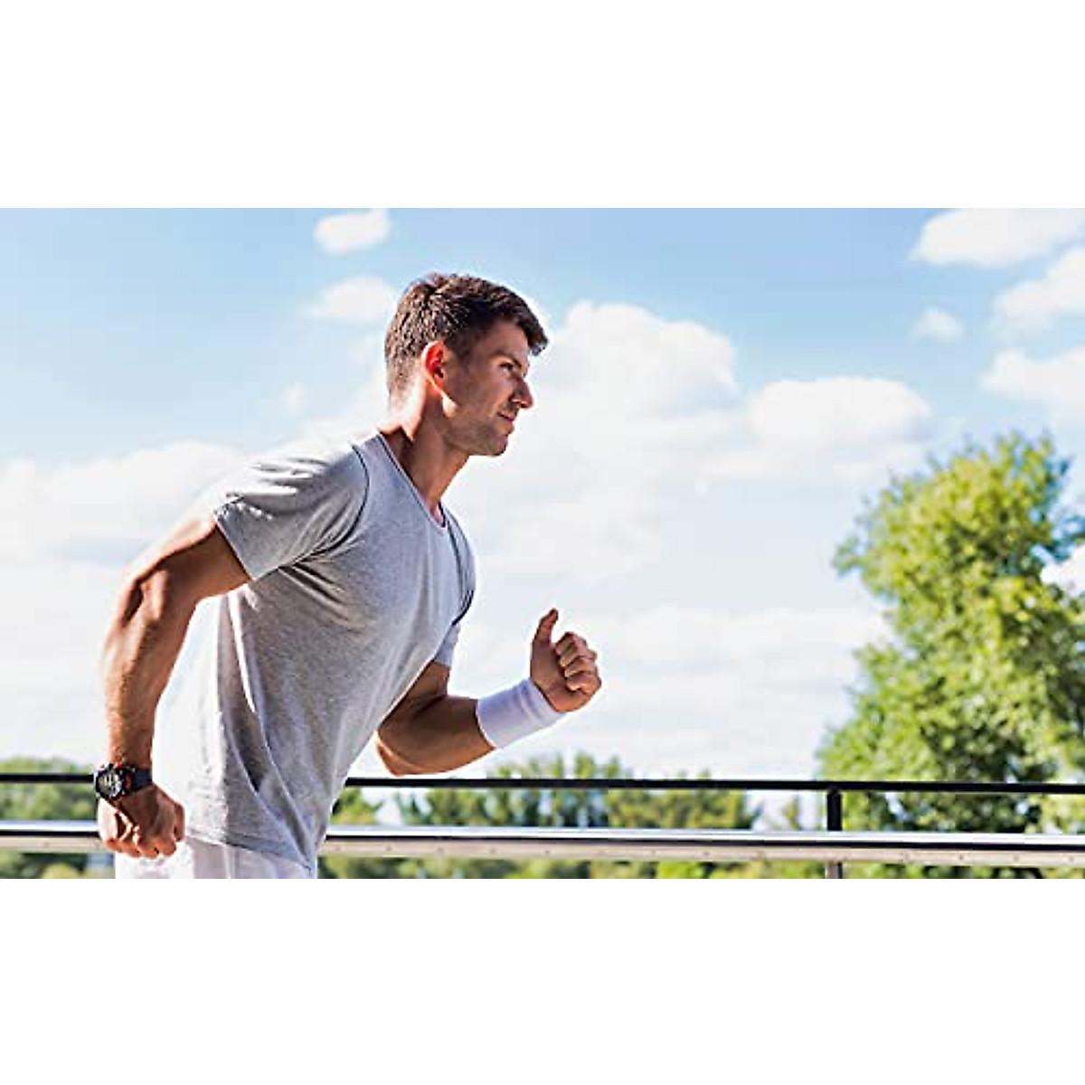 BVNSOZ Men's Workout Shirts Moisture Wicking Athletic Shirts for Men Quick Dry Active Men's Gym T Shirts