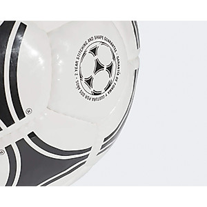 Adidas Men Tango Rosario Ball - White/Black/Black, Size 5