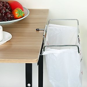 Estink Anti-Slip Rubber Trash Bag Holder, Iron, 7.9 Gallon, Portable, Lightweight, Compatible with Table, Outdoor, Camping, Picnic, BBQ