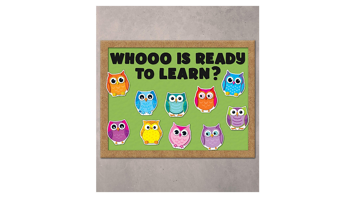 Carson Dellosa Owl Cutouts | 36 Classroom Decor Pieces