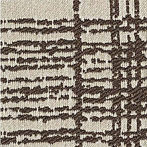 Signature Design by Ashley Harleson Modern Farmhouse Loveseat with Nailhead Trim and 4 Accent Pillows, Beige