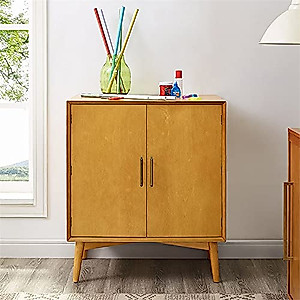 Crosley Furniture Landon Mid-Century Modern Bar Cabinet, Acorn
