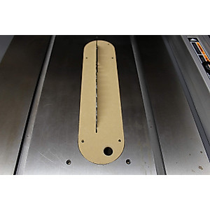 ZEROSERT Zero Clearance Table Saw Inserts w/DADO for Delta - 36-725, 36-725T2, 36-5152, 36-5000, 36-5000T2 Table Saws (3-Pack)