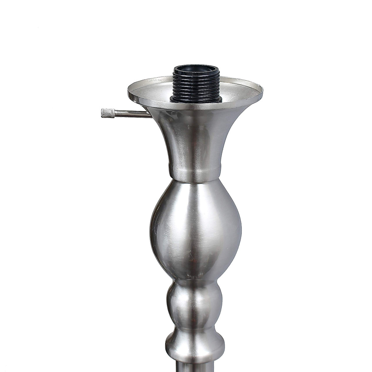 Elegant Designs LF2001-RBZ 1 Light Restoration Bronze Torchiere Floor Lamp with Marbelized Amber Glass Shade