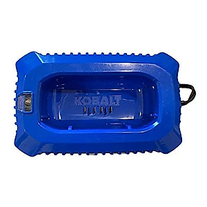 Kobalt 40-Volt Lithium Ion (Li-Ion) Generation 2 Compact Cordless Power Equipment Battery Charger with New Top Load Design, 2019 Model