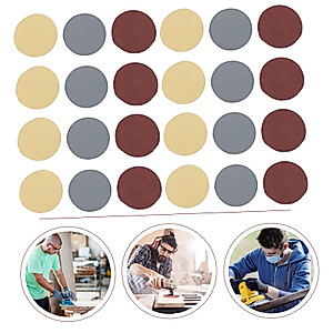 ULTECHNOVO 360 Sheets Flocking Sandpaper Fine Grit Sandpaper Hook and Loop Sandpaper Assorted Sandpaper Sand Paper for Metal Grinding Discs Sanding Pads Fine Sandpaper Round Sand Material