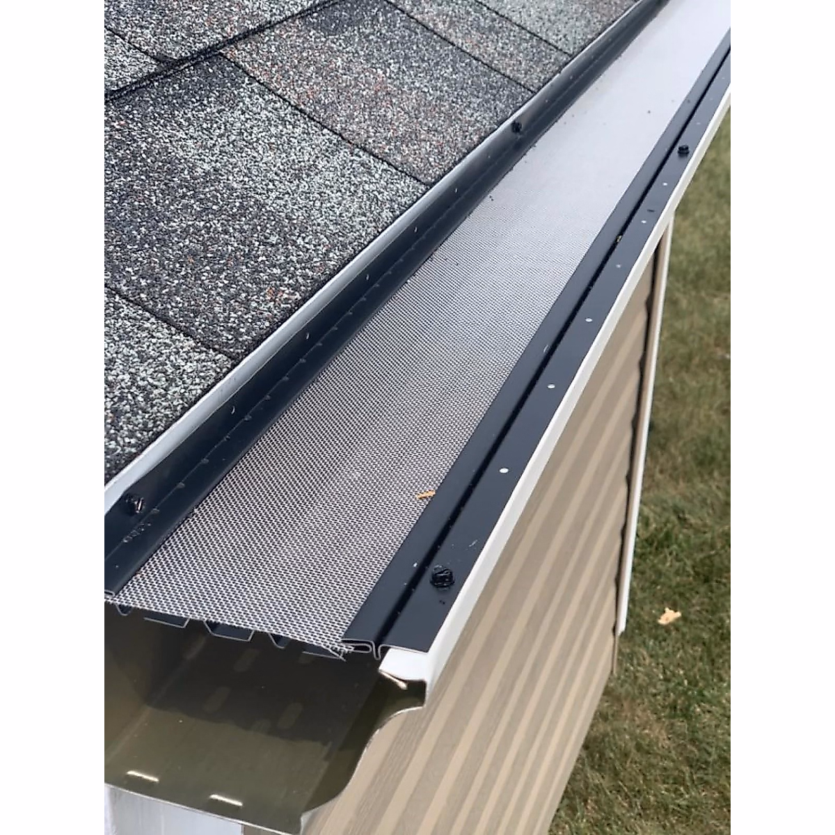 Extreme Flo 6" Gutter Guard - Stainless Steel Micro Mesh Gutter Guards, includes 25 Pieces, 100 ft. (Aluminum, 6-inch)
