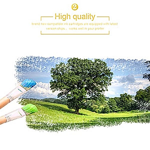 Primer Ink Compatible Ink Cartridge Replacement for Canon PFI107 PFI-107 IPF6705B001 iPF670 iPF680 iPF685 iPF780 iPF770 iPF785 (2MBK, 1BK, C, M, Y) 6 Pack, Cyan