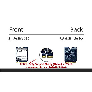 StrictFish 256GB PCIe Gen4x4 M.2 NVMe SSD 2230 PCI-E 4.0x4 Internal Solid State Drive 30mm PCIe M Key SANS1-2230 for Steam Deck, Surface, Laptop, and Desktop PC (256GB)