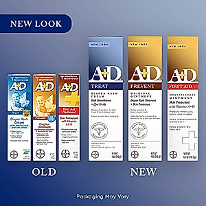 A+D Diaper Rash Cream, Zinc Oxide Cream, 4 oz (113 g)