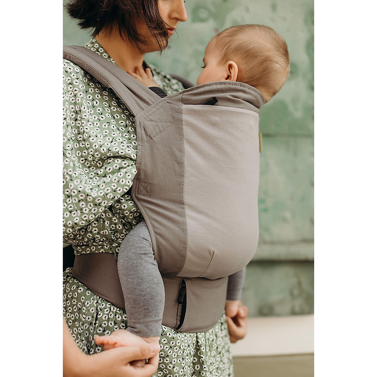 Boba Baby Wrap Grey and Boba Baby Carrier Classic in Dusk Bundle